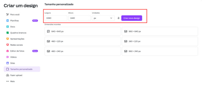 Tamanhos de post para Instagram em 2025 com novo formato